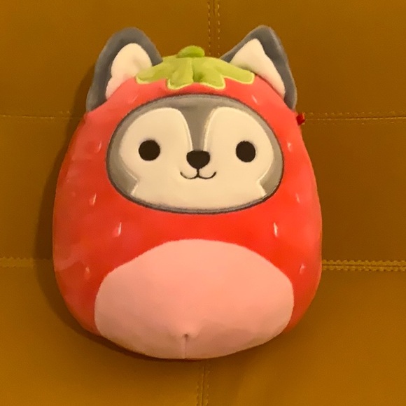 Squishmallows | Toys | Squishmallows Ryan The Husky Dog In Strawberry ...
